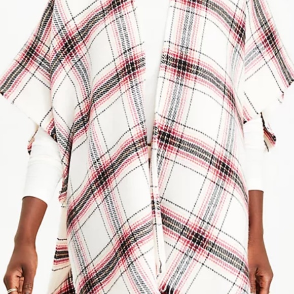 LOFT | Other | Loft Plaid Wrap | Poshmark